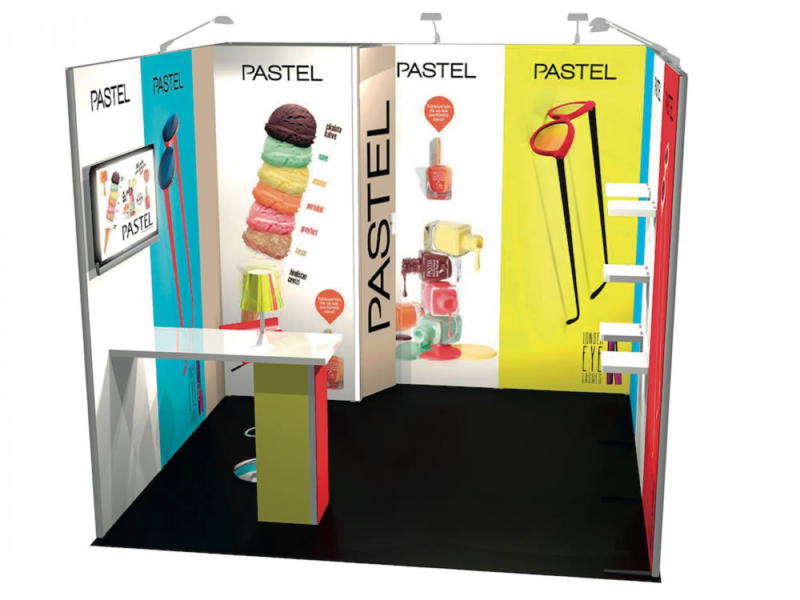 Stand modulaire de 9m2 à 36m2 pour salons expo | Bréard Standiste